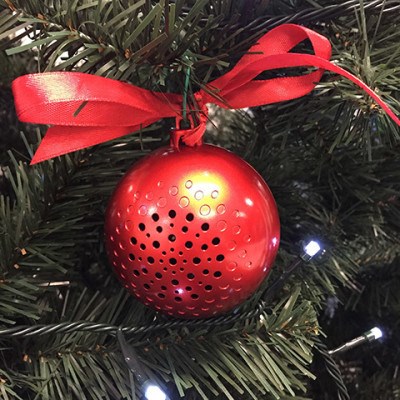 Buy Christmas Bluetooth Bauble Speaker - Red | Grays Australia