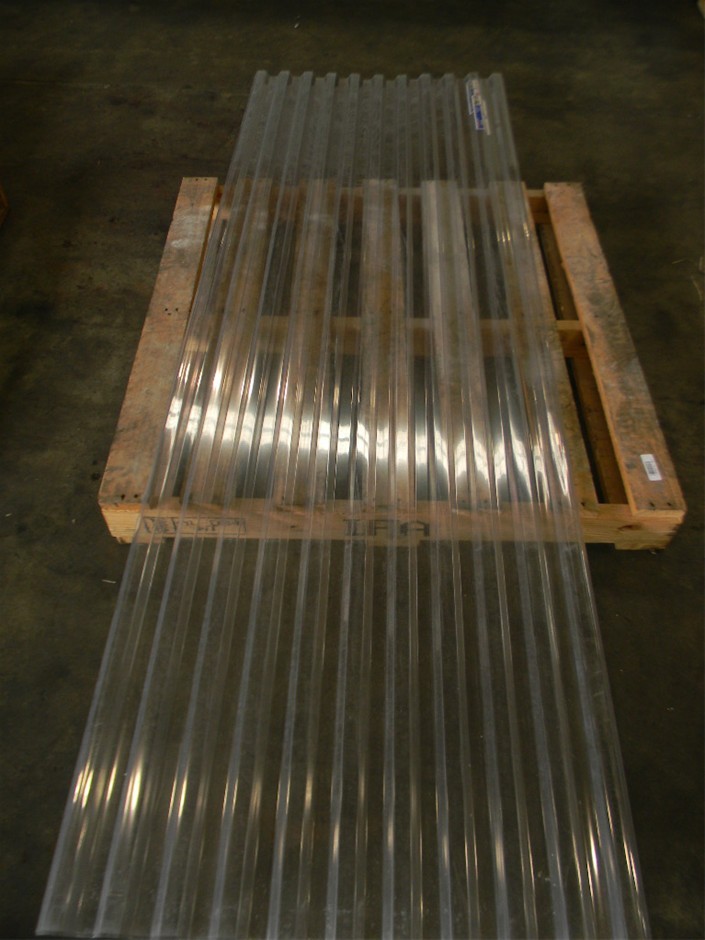 Laserlite Roof Sheeting, Greca Profile , Colour Clear, Approx 3x Sheets ...