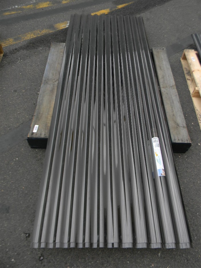 Laserlite Roof Sheeting, Greca Profile , Colour Grey, Approx 10x Sheets ...