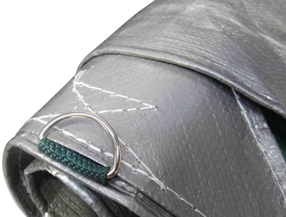 Buy 6m X 12m Heavy Duty 240GSM D-Ring Tarpaulin | Grays Australia