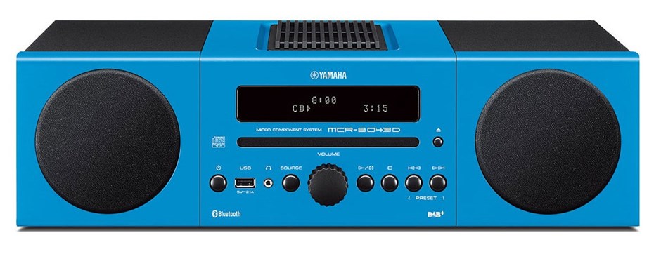 Buy Yamaha MCR-B043D Mini HiFi System (Light Blue) | Grays Australia