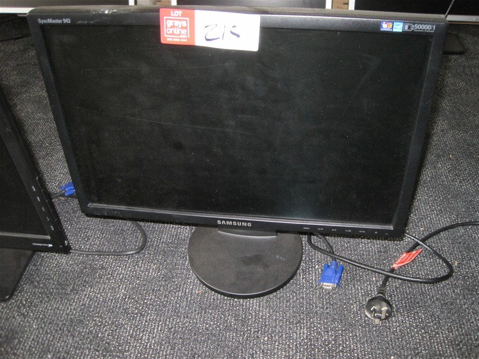 Samsung 19 inch LCD monitor Auction (0215-3001459) | Grays Australia