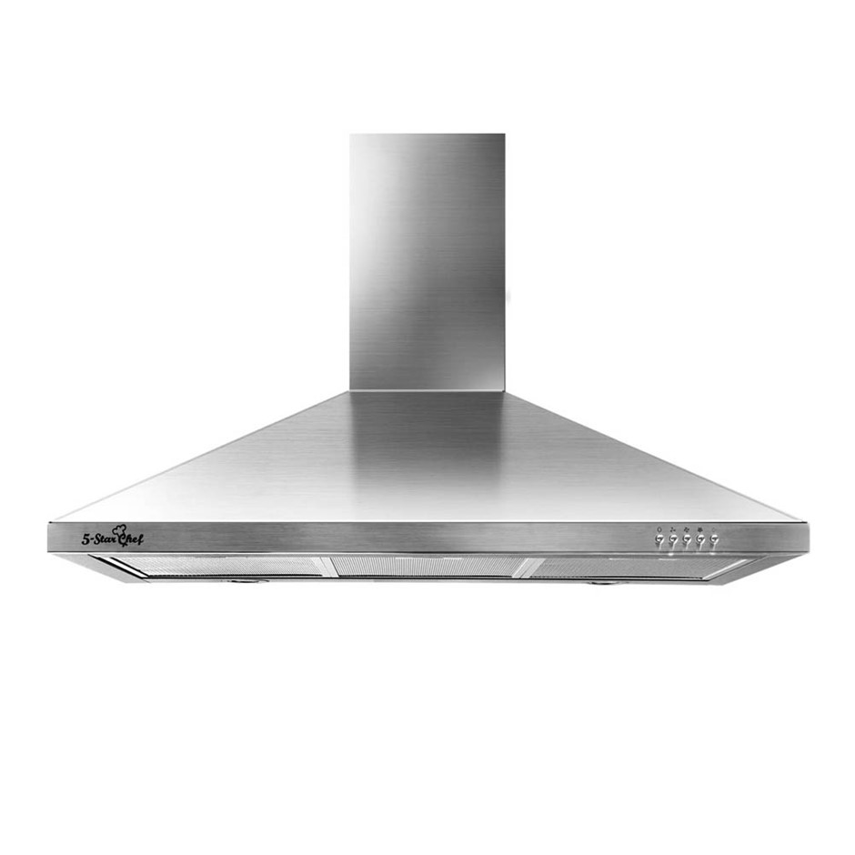 Buy 5 Star Chef 900mm Stainless Steel Kitchen Range Hood | Grays Australia