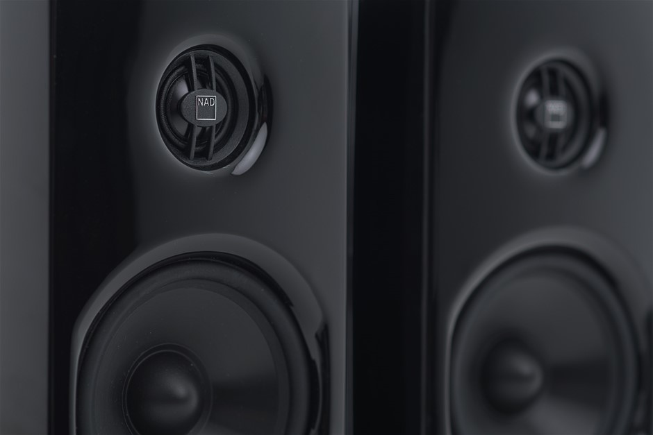 Buy NAD D 8020 Two-Way Loudspeakers (Gloss Black) (Pair) | Grays Australia