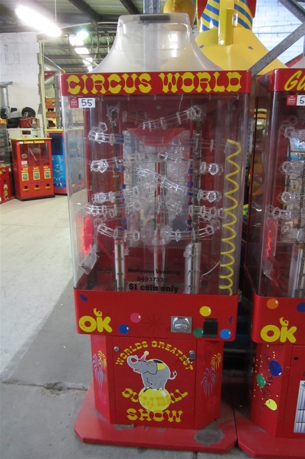 ``Circus World`` gumball coaster ride gumball machine Auction (0055 ...