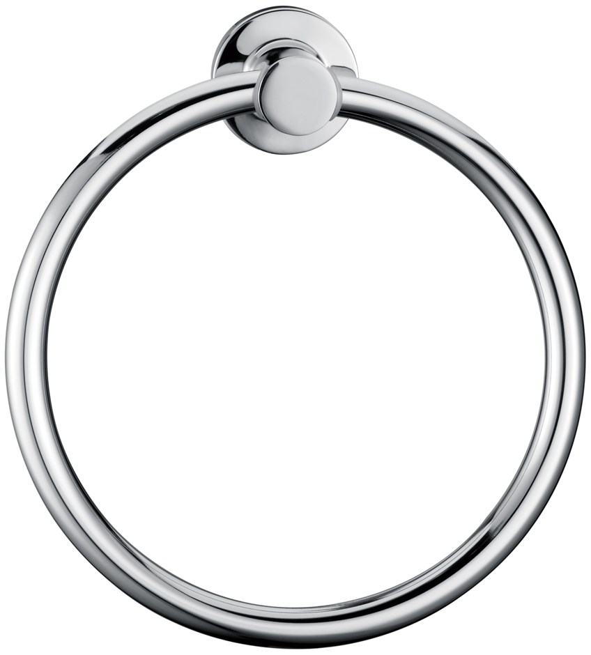 Buy Classic Chrome Towel Bar Rail Ring Bathroom | Grays Australia