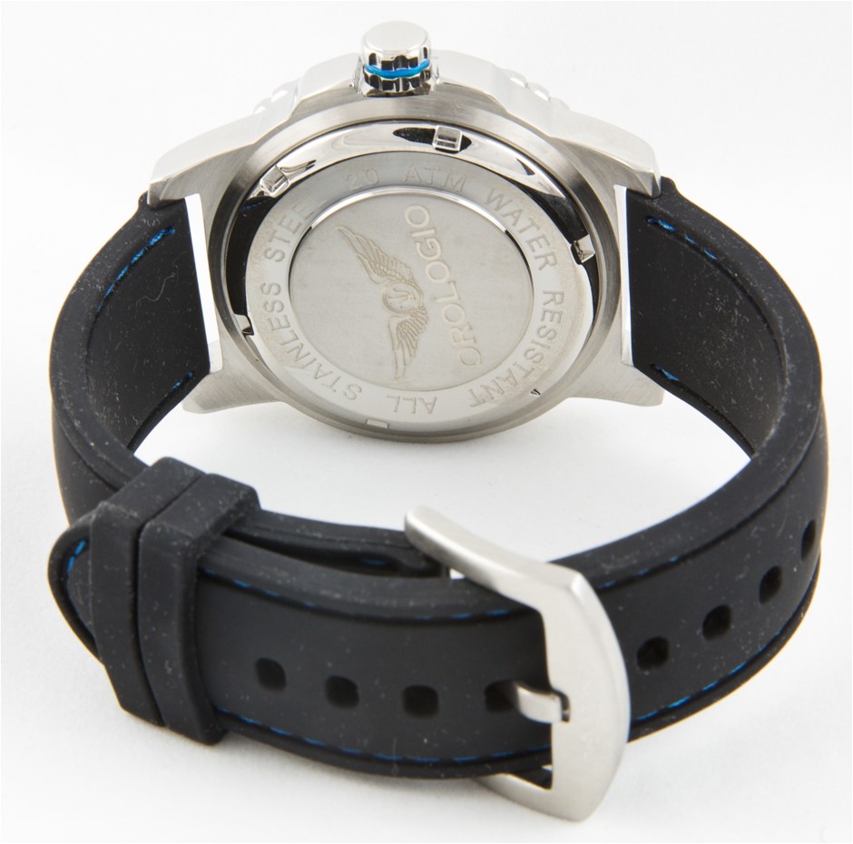 Orologio Bass Straight Collection Men's Date 200m Sports Watch Auction ...