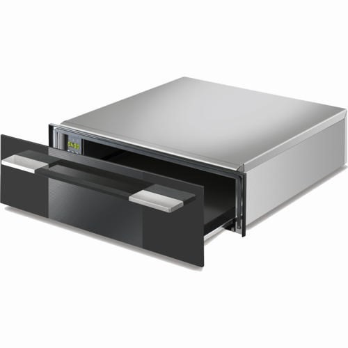 Buy Smeg 15cm Warming Drawer (Black) (CT15NE-2) | Grays Australia