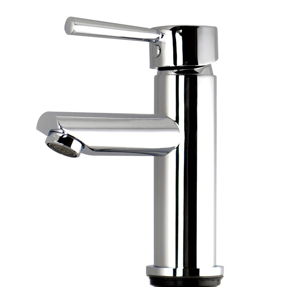 Buy Round Chrome Basin Mixer Tap Brass Faucet Watermark and WELS ...