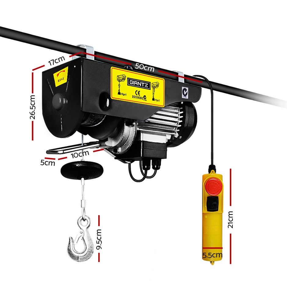 Buy Giantz 1600w Electric Hoist winch | Grays Australia