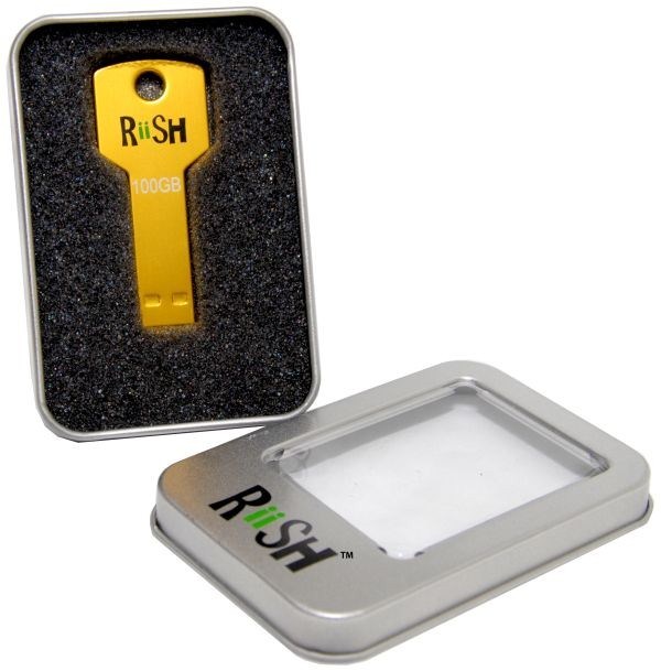 Buy RiiSH 100GB USB Flash Drive (Gold) | Grays Australia