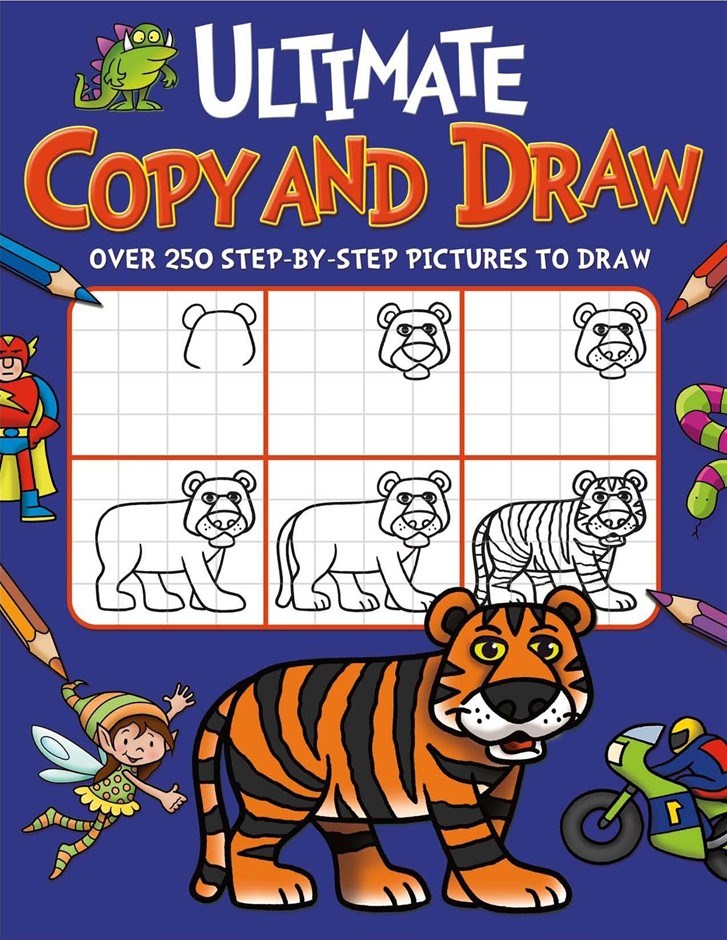 Buy Kids Art - Ultimate Copy & Draw Tabbed Folder | Grays Australia