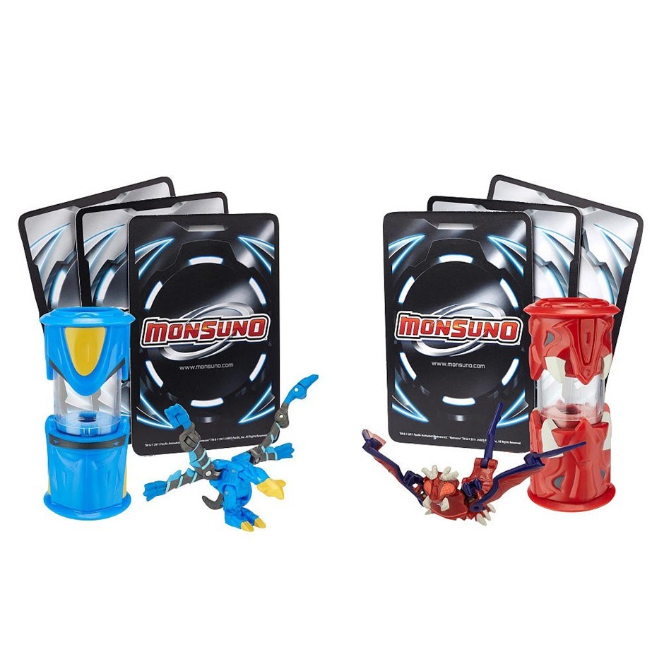 Buy Monsuno Core Battle Action 2 Pack - Airforce Vs Shadow Hornet ...