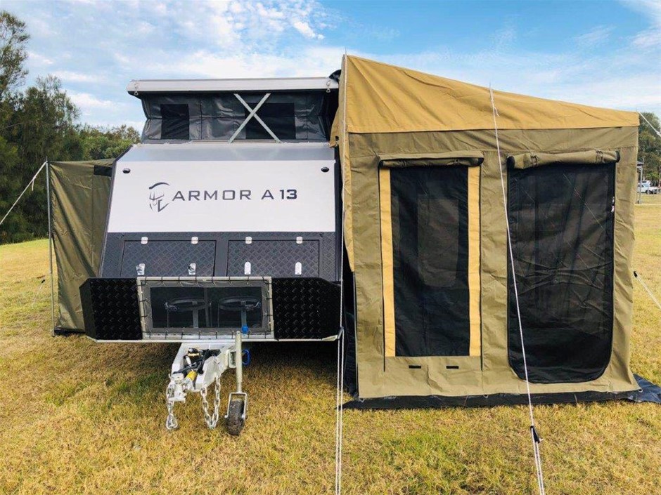 2022 ARMOR A13 OFF ROAD CARAVAN HYBIRD (4 BERTH) Auction | GraysOnline ...