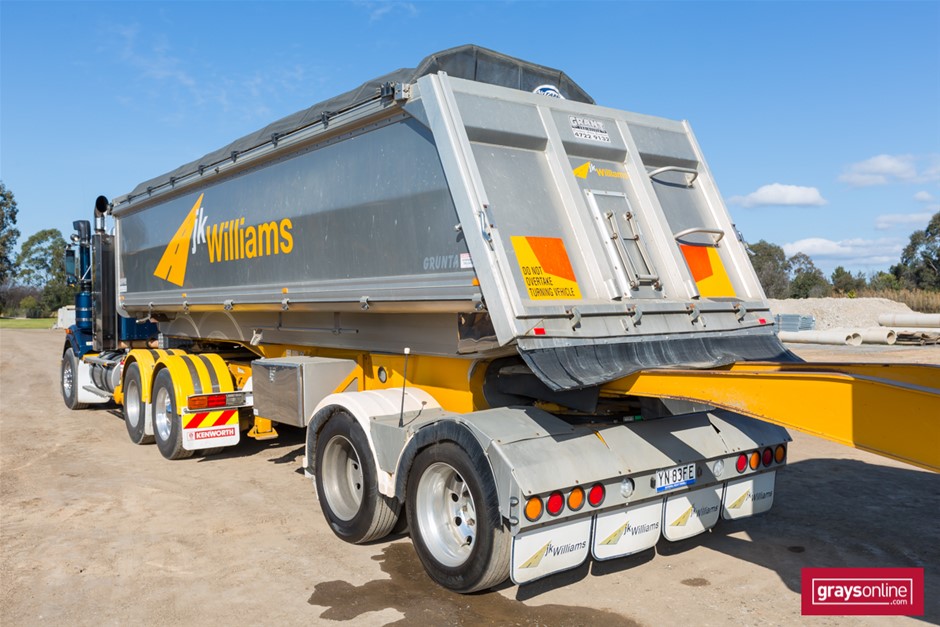 Prime Mover & B Double Tipper Trailer Combination Auction (0030-5038726 ...