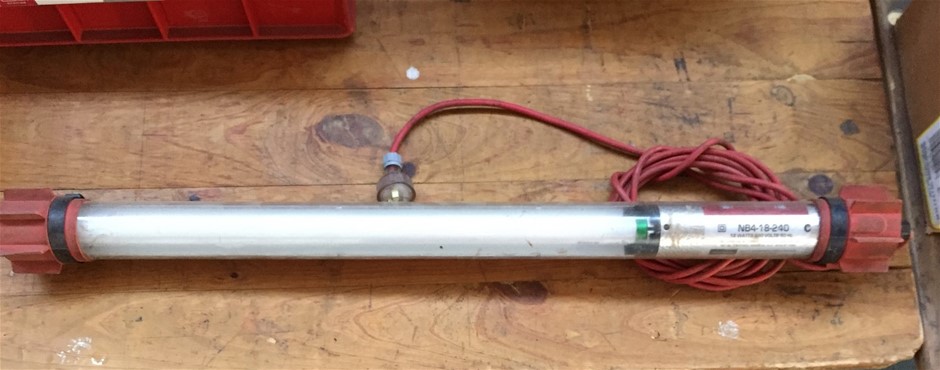 Burn-Brite Portable Protected Fluro Hand Lamp Auction (0014-3017228 ...