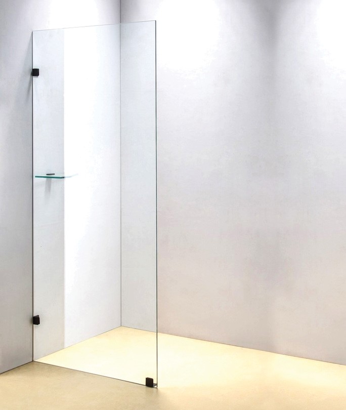 Buy 900 x 2100mm Frameless 10mm Safety Glass Shower Screen | Grays ...