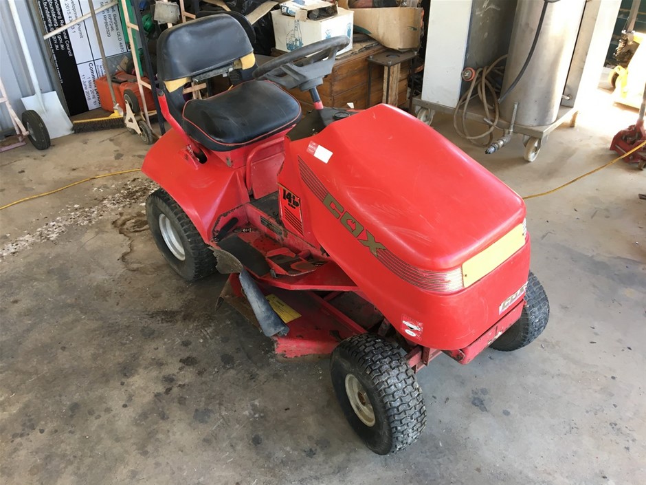 Cox Ride-On Mower Auction (0019-7028087) | Grays Australia