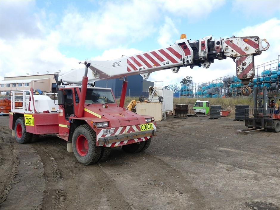 2008 Terex AT15 Franna Crane - WA Auction (0004-9018965) | Grays Australia
