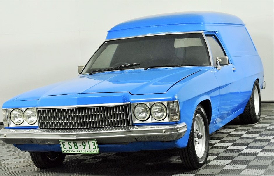 1977 Holden HX Kingswood Automatic V8 Panel Van Auction (0001-20007417 ...