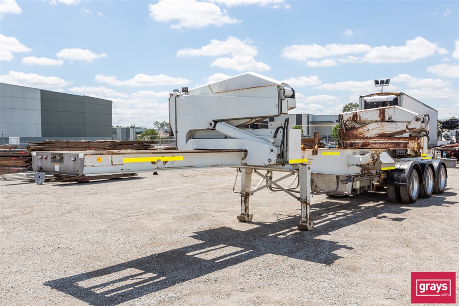 2006 Steelbro SBSS343F Triaxle Side Lifter Trailer Auction (0002 ...