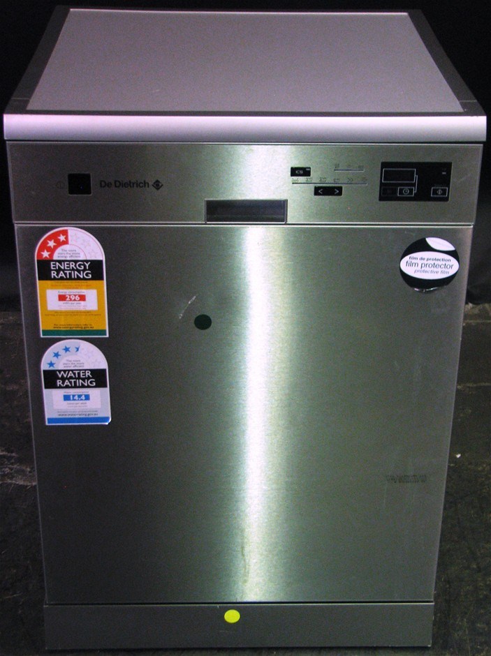 De Dietrich 60cm Freestanding Dishwasher (DVF720XA1) Auction ...