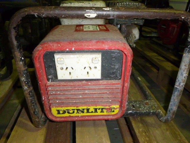 Dunlite 1.4KVA Generator Auction (0020-8013271) | Grays Australia