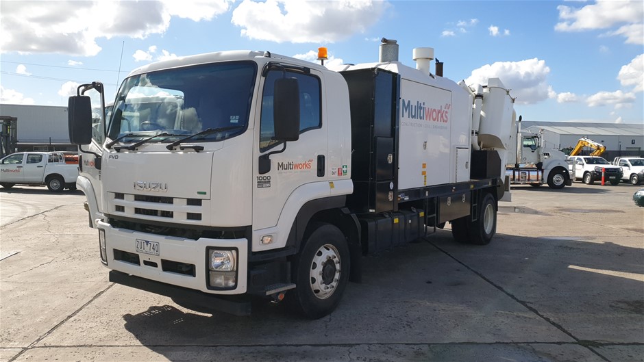 2013 Isuzu FH FVR 1000 4 x 2 Vacuum Truck Auction (0135-3018834 ...