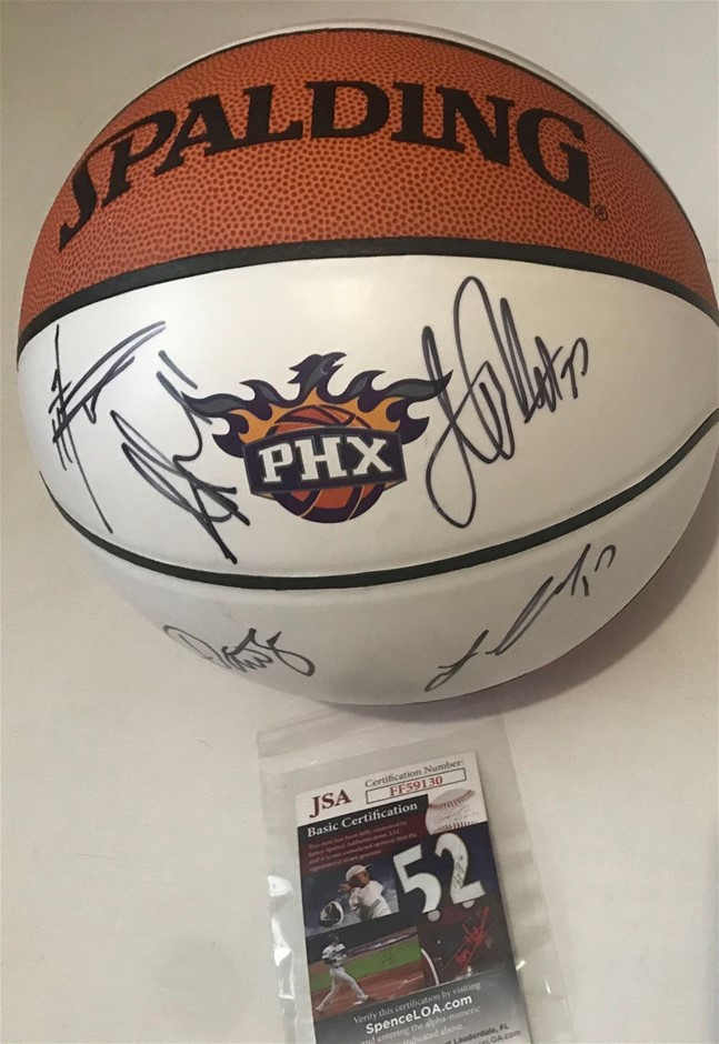 Signed Phoenix Suns basketball signed by NBA All Stars (Pooraka SA ...