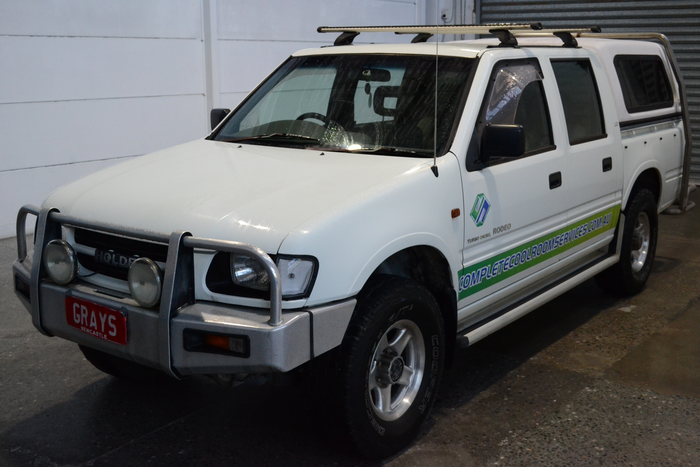 2001 Holden Rodeo LX (4x4) R9 Turbo Diesel Manual Dual Cab Auction ...