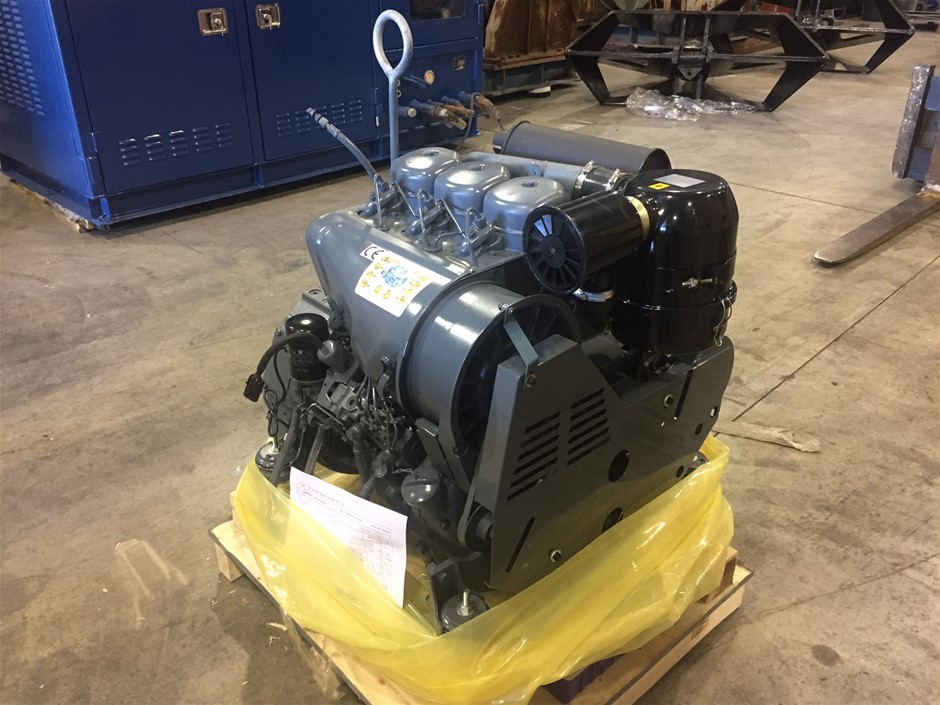 Unused Benei 3 Cyl Air Cooled Diesel Engine Auction (0005-7031809 ...