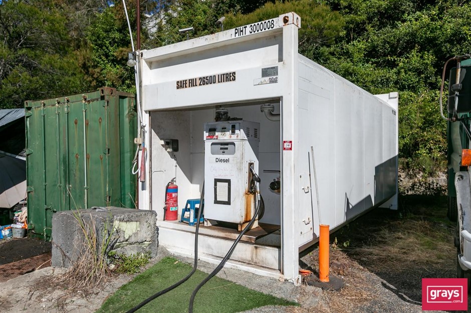 2011 Petro Industrial LTT30DB 20' Shipping Container Diesel Fuel ...