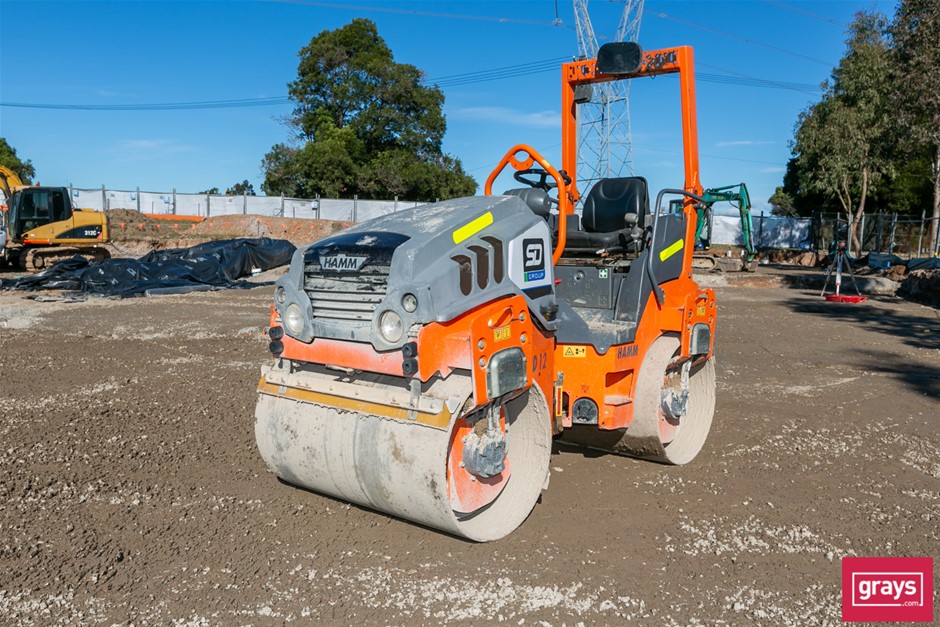 HAMM HD12 Tandem Roller Auction (0006-5045187) | Grays Australia