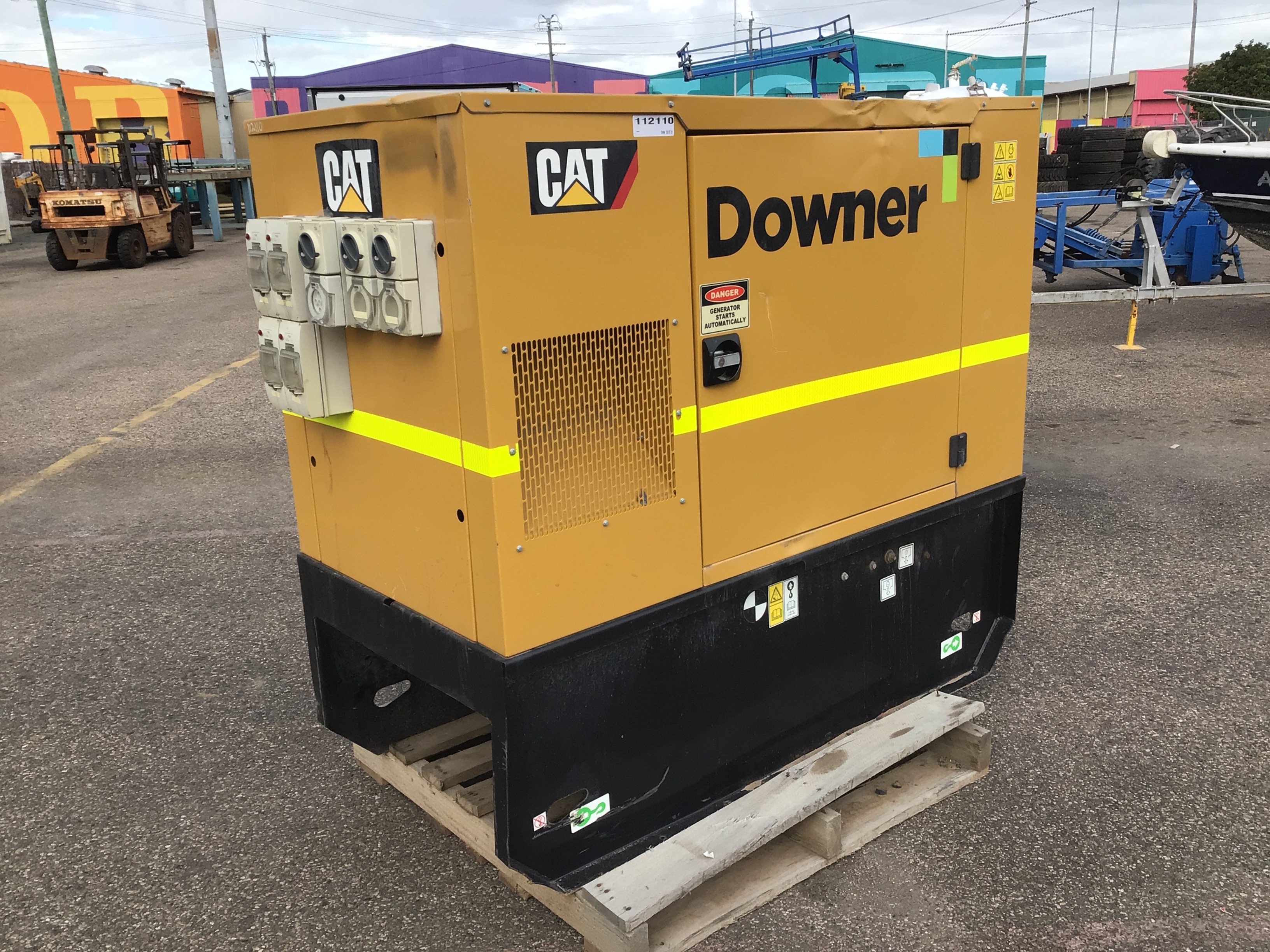 2018 Caterpillar DE22E3 Diesel Generator Auction (0001-7032839) | Grays ...