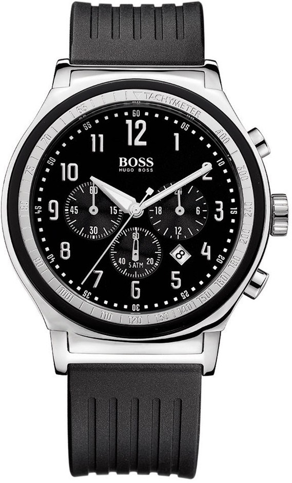 Buy Men's Black Hugo Boss Chronograph Watch 1512323 | Grays Australia