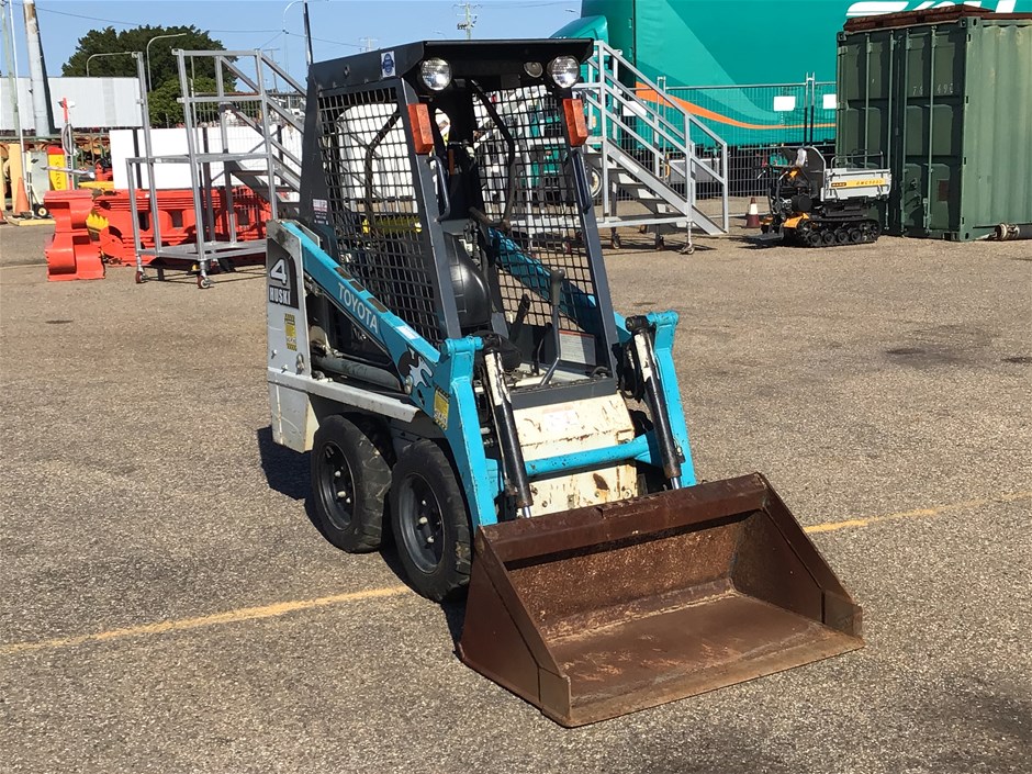 Toyota 4SDK4 Skid Steer Loader (Wheeled) Auction (0024-7034577) | Grays ...