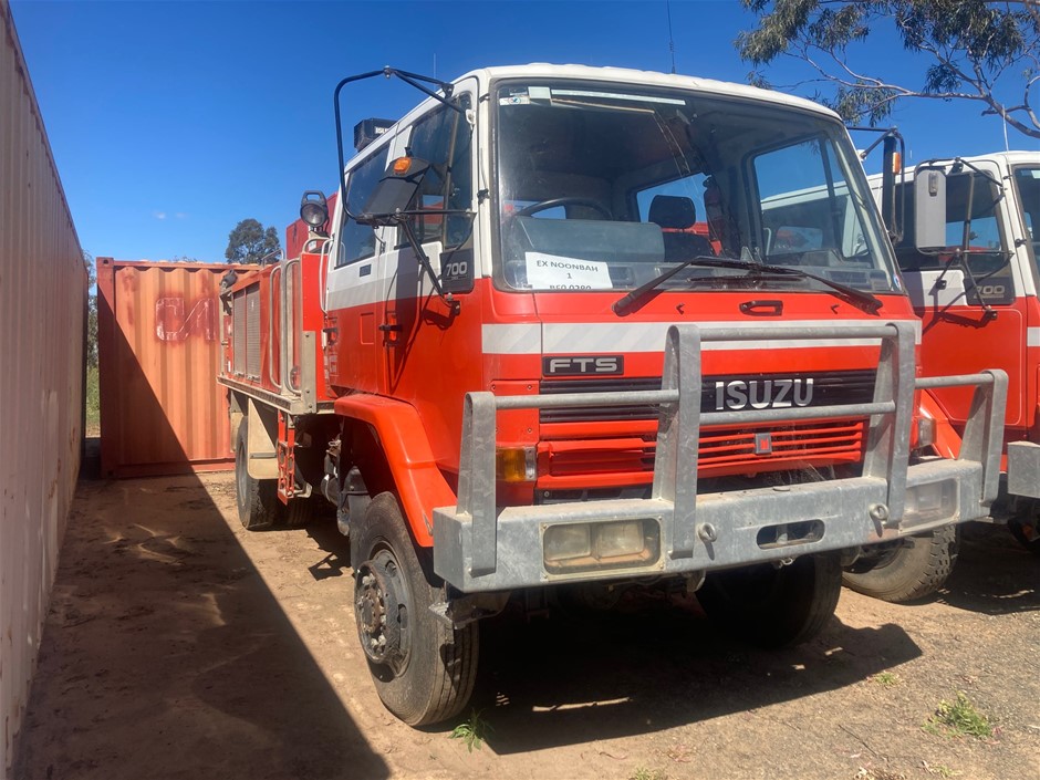 1992 Isuzu FTS Ex RFS Fire Truck Auction (0001-5045443) | Grays Australia