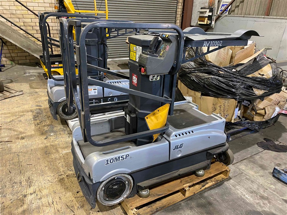 JLG 10MSP Electric Single Person Stack Picker Auction (0045-5046215 ...