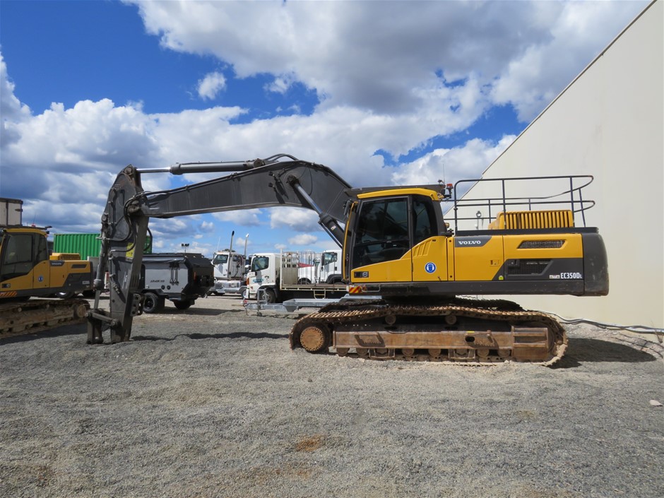 Volvo EC350DL Hydraulic Excavator Auction (0001-5046512) | Grays Australia