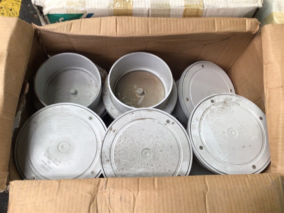 17 x Vinidex 150 mm PVC Inspection Caps Auction (0004-7034894) | Grays ...