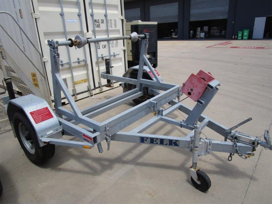 2018 Felk KST Cable Jinker Trailer Auction (0004-7030693) | Grays Australia