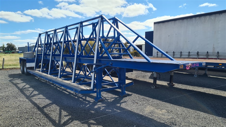 Tandem Concrete Slab Trailer Auction (0011-3020194) | Grays Australia