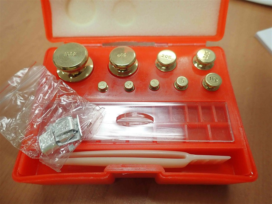 Solid Brass Calibration Weights Auction (0094-9026372) | Grays Australia