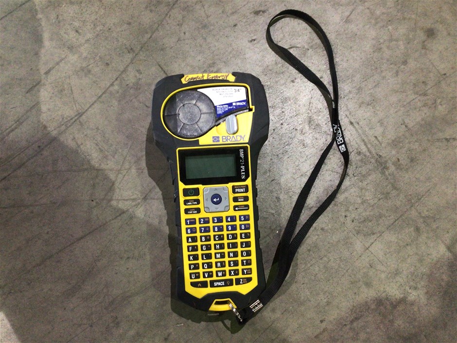 Brady BMP-21- Plus Lable Printer Auction (0029-8014237) | Grays Australia