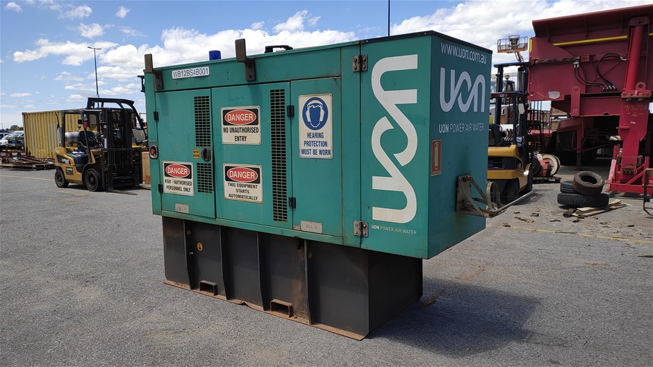2013 UON C150D5 Generator Auction (0001-9027158) | Grays Australia