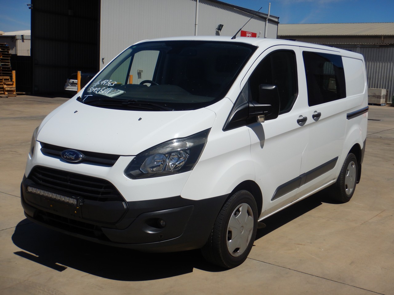 2013 Ford TRANSIT CUSTOM 290S SWB VN Turbo Diesel Manual Van Auction ...
