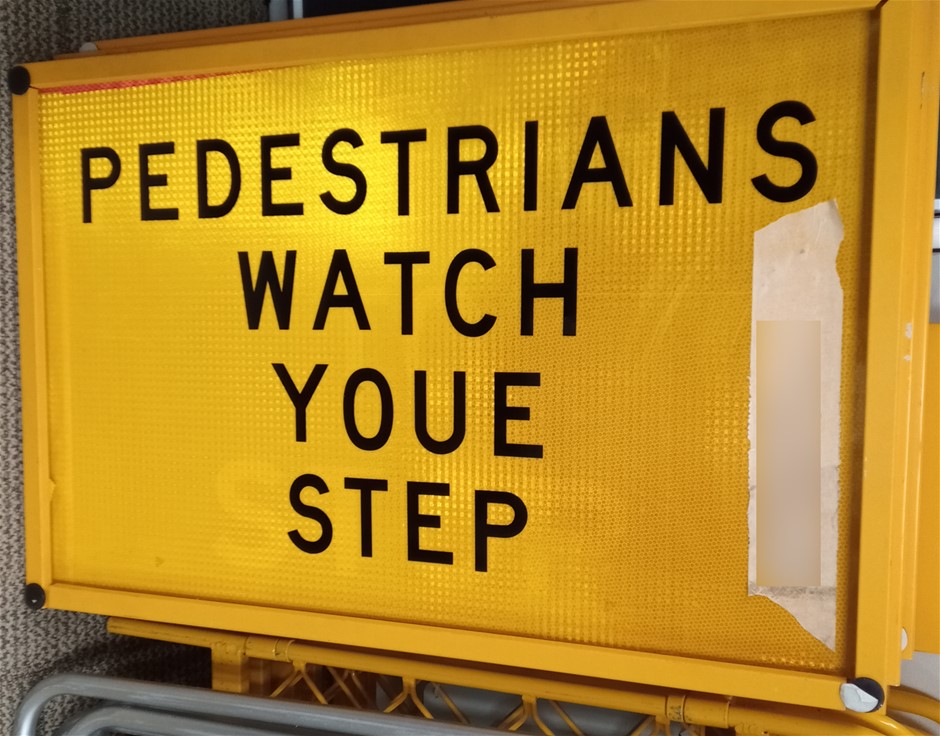 Boxed Edge Sign Auction (0004-3021036) | Grays Australia