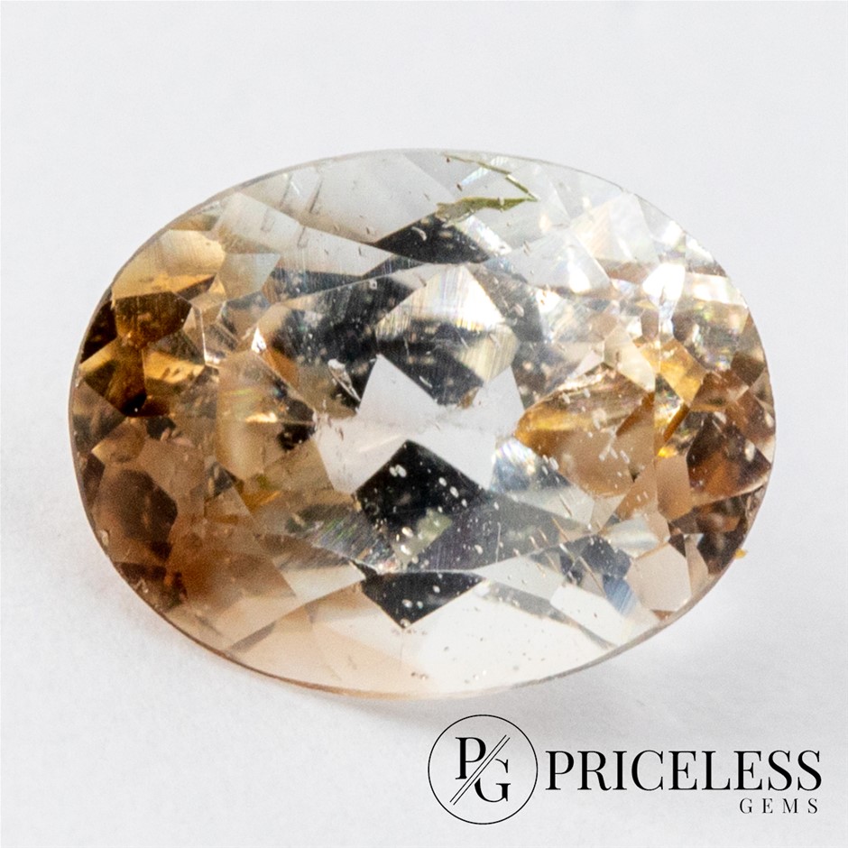 2.34ct Super Fine Grade Imperial Champagne Topaz Auction (0003-2546563 ...