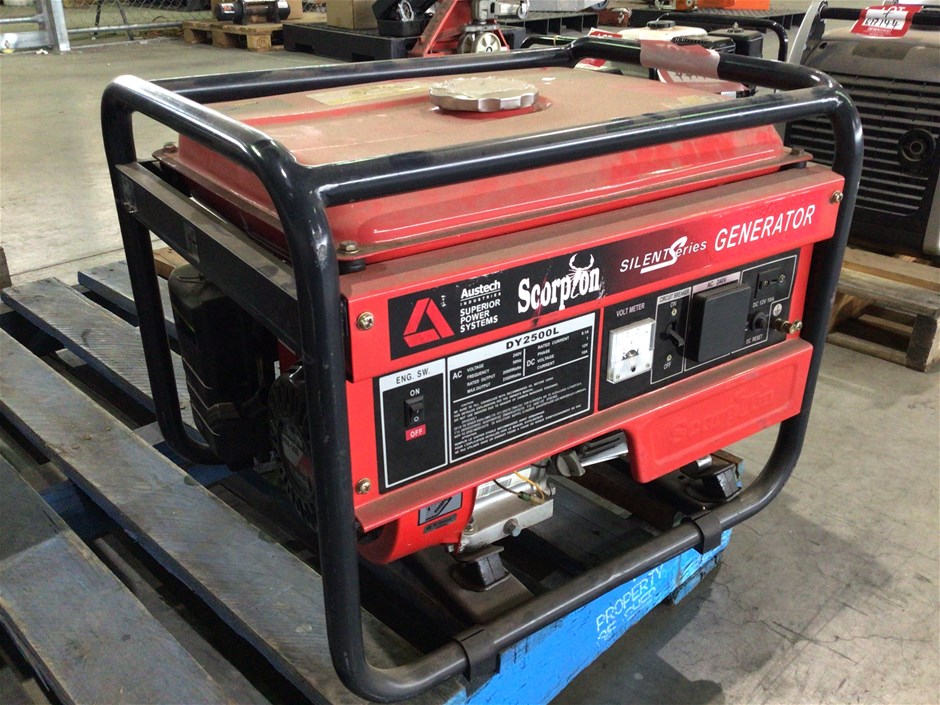 Austech Scorpion Silent Series Generator Auction (0005-8014145) | Grays ...