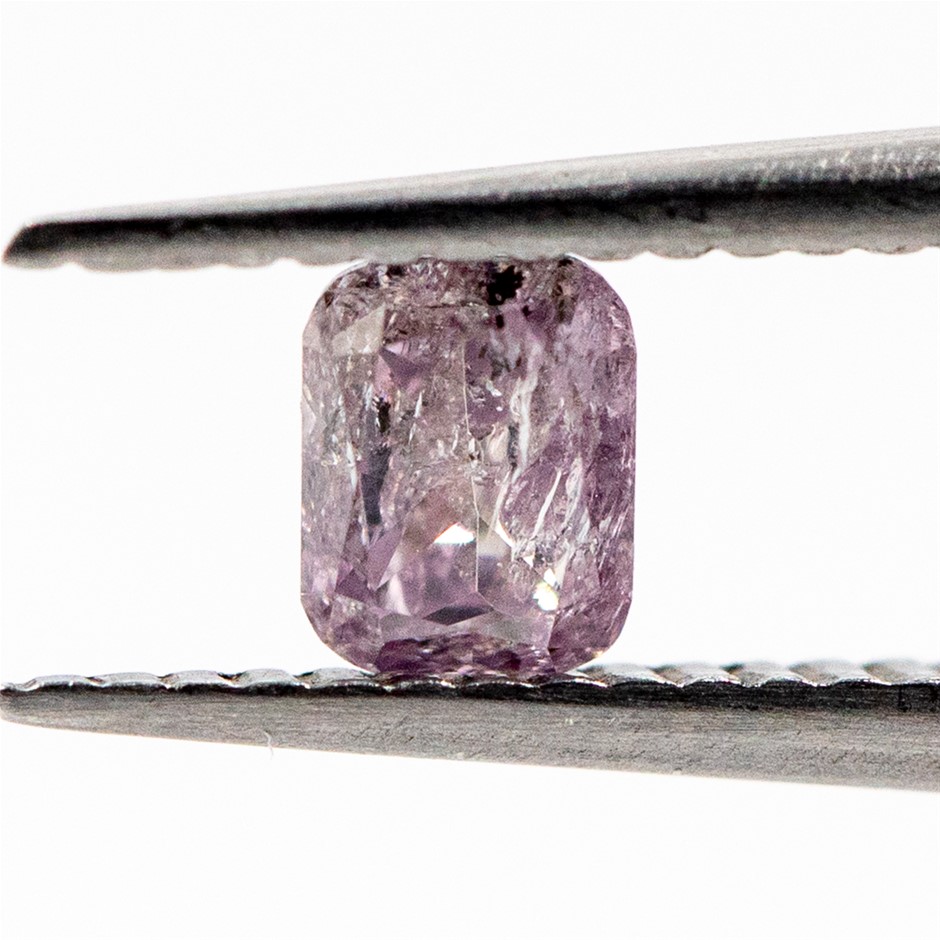 17 Point Breathtaking Untreated Pink Diamond Auction (0003-2540225 ...